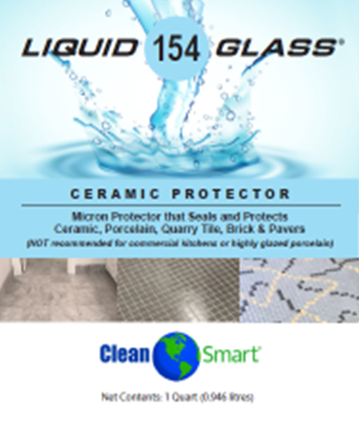 Liquid Glass #154 Ceramic Tile Protector – Cleansmart Products & Services