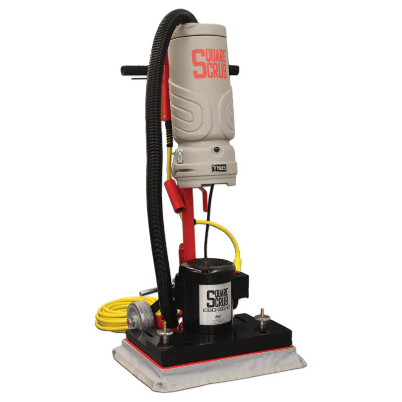 Square Scrub EBG-20/CV with HEPA Vac Installed – Cleansmart Products ...