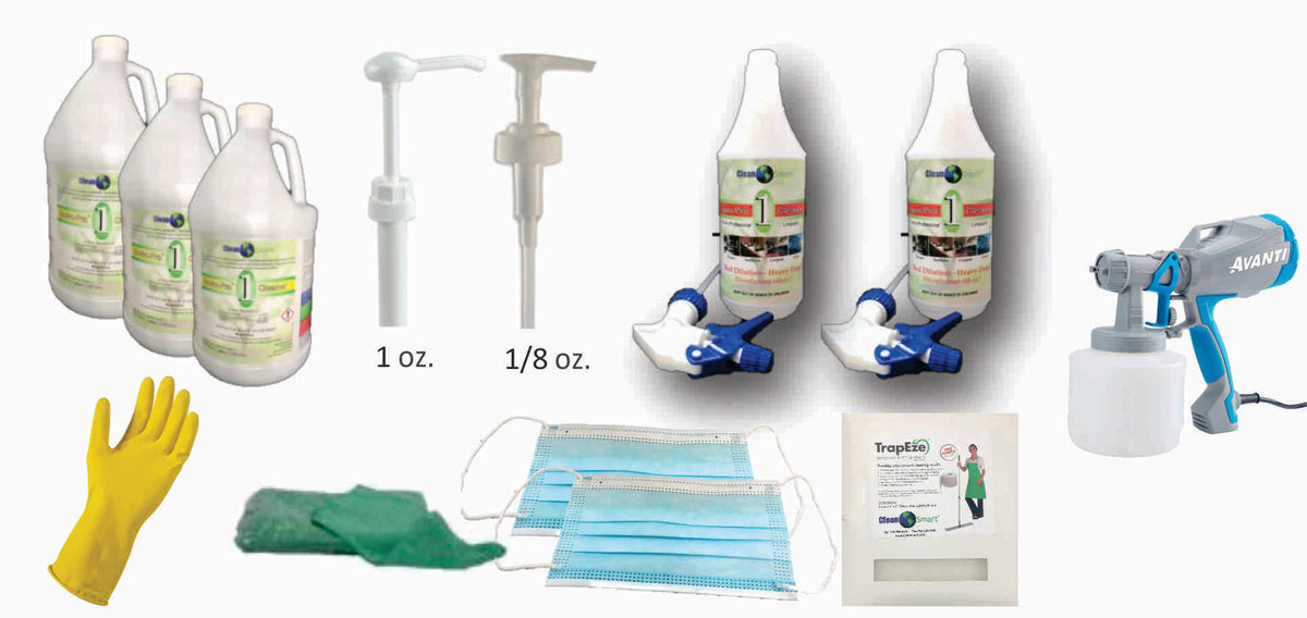 Sprayer Kit (Large or Small) – Cleansmart Products & Services